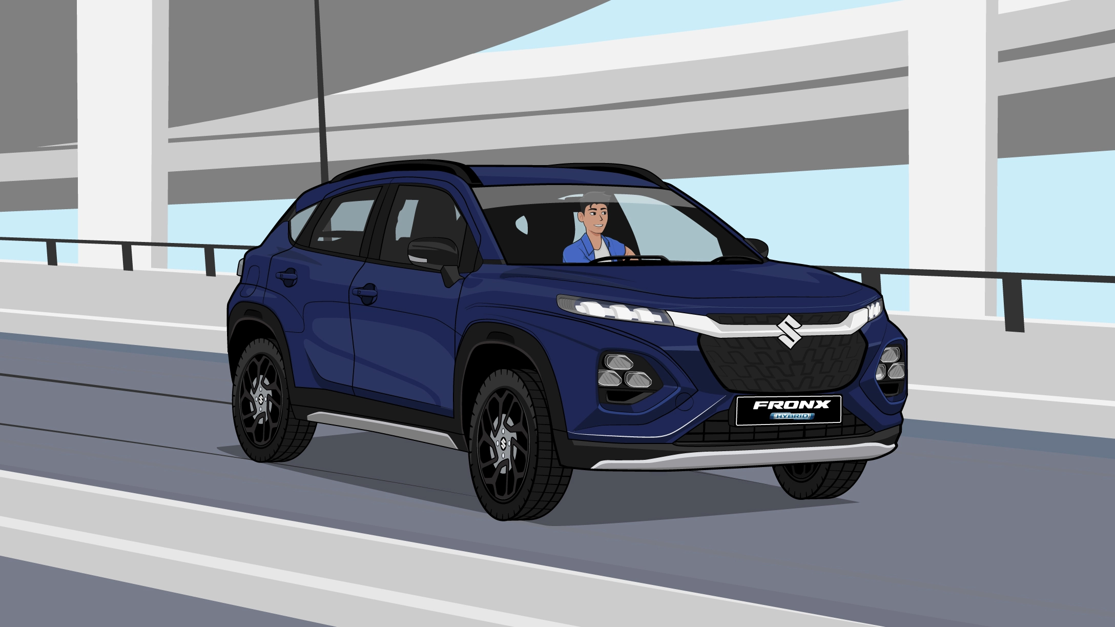 Suzuki impresiona con el SUV New Fronx Hybrid I Suzuki Chile