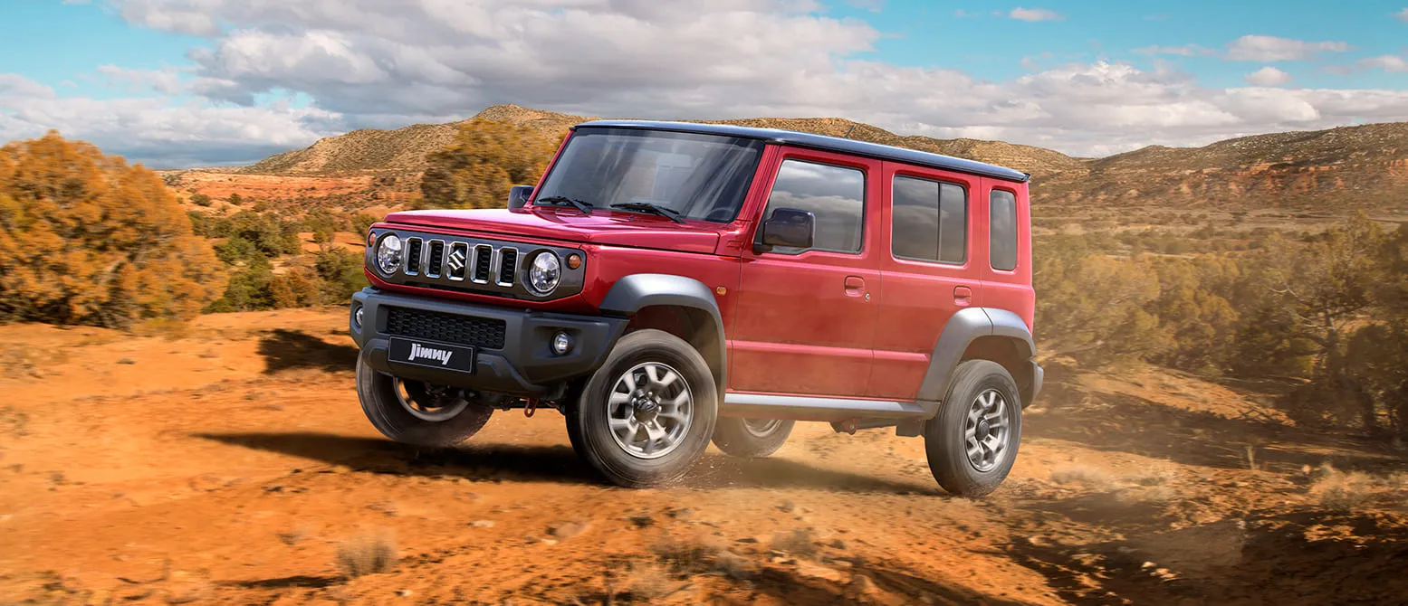 Suzuki Jimny: SUV todoterreno 4x4 con tecnología ADAS